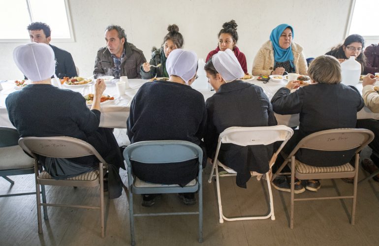 Breaking bread with Amish, refugee families | News, Sports, Jobs - The ...
